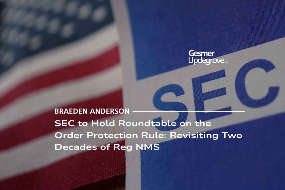 SEC to Hold Roundtable on the Order Protection Rule