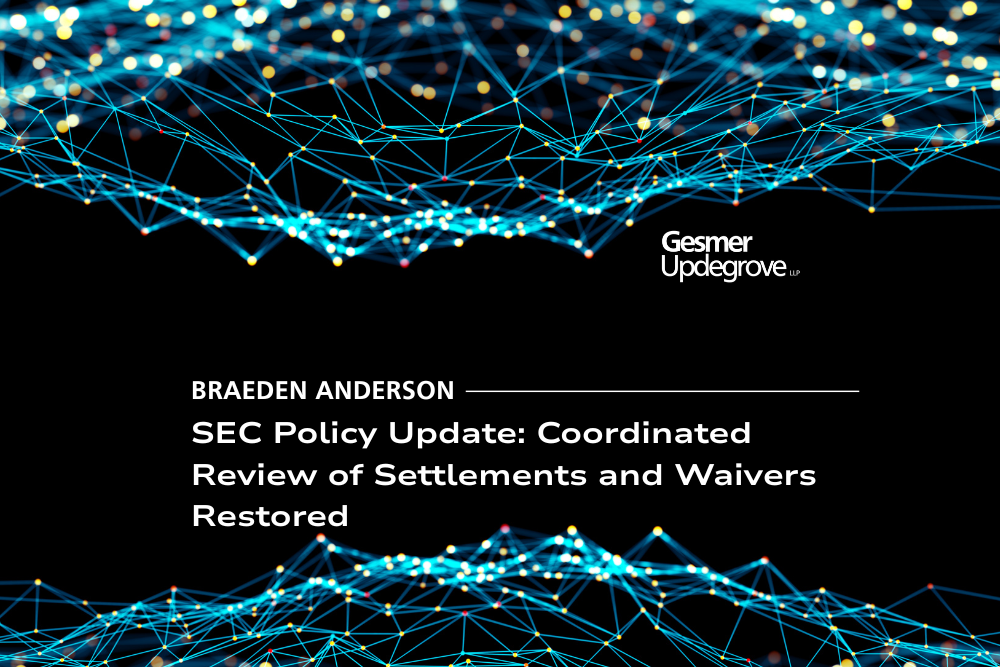 Section 10(b) and Rule 10b-5 Reaffirmed for Statements